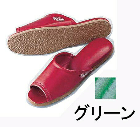 メーカー品番SSK-5223色グリーンサイズL寸法(cm)26.0～27.0ホテル・旅館・病院・医院・学校・ゴルフ場・各種施設等で●天然ゴム入スポンジ底●アキレス抗菌レザレット素材●屋内専用●抗菌・防臭加工※サイズは目安になります。 天然ゴ...