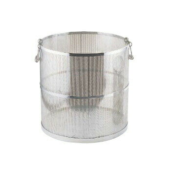 スープ取りザル 36cm用 丸型 パンチング 18-8 UK●36cm用●サイズ:φ350×H350●穴径:荒目2.2●板厚:0.5mm●目詰まりしにくい。水切れが良く、洗いやすい。ほつれが無く安全。●目詰まりしにくい。水切れが良く、洗いや...