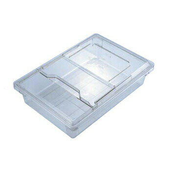 フードストレイジボックス 1826SCCW スライドカバー●1218シリーズ●外形寸法(mm):457×660●※簡単に開閉が出来るので、中身が取り出しやすく、作業がスピーディーになります。●※分解出来る為洗いやすく、また組み立ても簡単です...