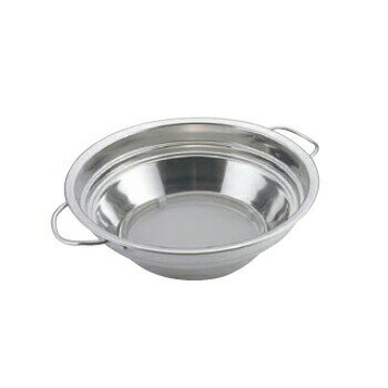 油こし 段付 両手 22cm パンチング 18-8 UK●22cm●φ255×H75●替え綱サイズ:M●※パンチング穴径1.1