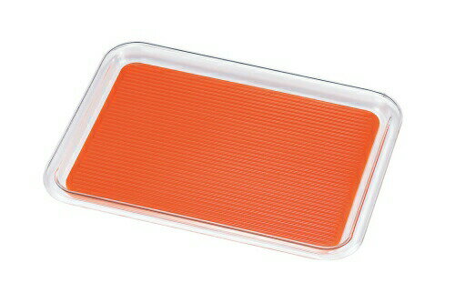 インチ(規格) 6(ミニ)カラーオレンジ幅×奥行×高さ(mm)150×111×13有効内寸:幅×奥行(mm)120× 80材質:トレー/メタクリル樹脂（耐熱80℃）マット/EVA樹脂（耐熱70℃）※商品画像はシリーズで共用しております。サイ...