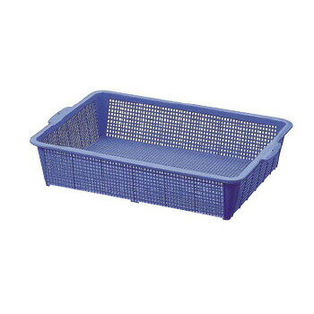 角カゴ 40号 細目 イケダ●外寸(ハンドルは含みません):290×240×H75●※ポリプロピレン