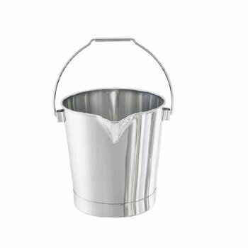 バケツ BA－20 20L 口付 18－8●容量:20L(リットル)●内径310×深さ350