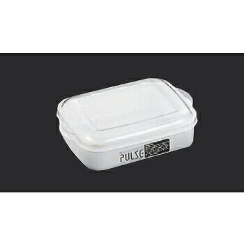 電子レンジ容器 角型 PL-1003 パルス ホワイト●カラー:ホワイト●容量:1000cc●147×201×H64●材質:本体/ポリプロピレン、フタ/ポリカーボネイト●耐熱温度:120℃●電子レンジにお使いいただけます。●電子レンジ容器●...
