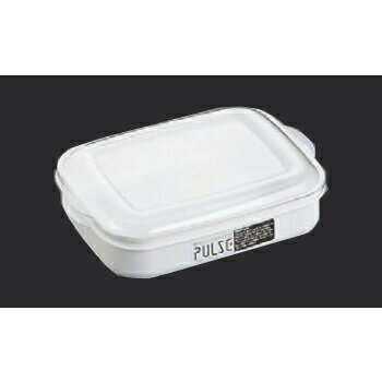電子レンジ容器 角型 PL-1004 パルス ホワイト●カラー:ホワイト●容量:1460cc●167×234×H62●材質:本体/ポリプロピレン、フタ/ポリカーボネイト●耐熱温度:120℃●電子レンジにお使いいただけます。●電子レンジ容器●...