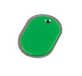 サイズ小カラーグリーン幅×高さ（mm）30×45大（50枚入） 小（100枚入） ●紛失した番号の補充用に マジックで書いたりシールを貼ったりして使えます。