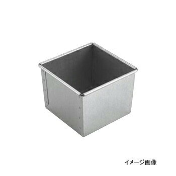 食パンケース(蓋付) No.2375●119×121×H120●材質:スチールアルミメッキ●フタの向きは自由自在!どちら側からでも取り付けられます。●蓋を外して、山食パンもつくれます。●ハニートーストなど…
