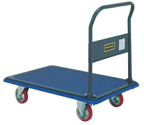 メーカー品番No.108奥行×幅×高さ(mm)740×480×850質量(kg)12No.108（ハンドル固定式）外寸:740×480×H850本体ハンドル共:スチール焼付塗装車輪:ブタジェンゴムφ100×2 自在φ100×2 固定積載荷重...