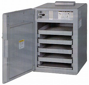 食品乾燥機「ドラッピーmini DSJ-mini」の特徴乾燥野菜、ドライフルーツを製造する、食品乾燥機(電気乾燥機)です。メーカー名:静岡製機株式会社ご家庭や店舗で干し野菜やドライフルーツが手軽にできます。火を使わないから「安心,安全 クリ...