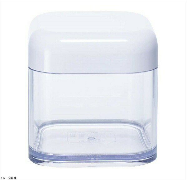 105×105×H105 565ml●食品用乾燥保存容器●乾燥,消臭シートは取り外し可能で、電子レンジで加熱すると吸湿機能は戻ります。●蓋部分と底部分の形状はスタッキング可能。●乾燥消臭シート1枚付