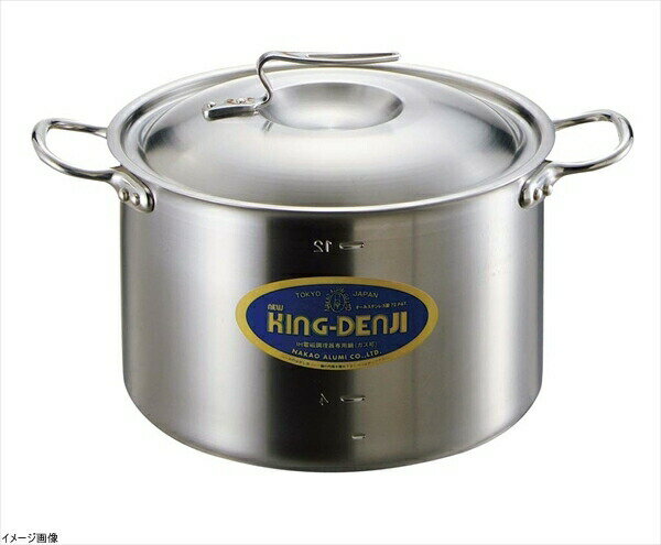 φ380 底径：335 φ360 深さ：230 7.9kg 22.5L●熱くならない取っ手。取っ手に熱伝導の低いステンレスキャストを採用●蓋にも熱くならないL型のステンレスキャストハンドルを使用。鍋の縁に引掛けも可能●てこの原理で操作性を追...