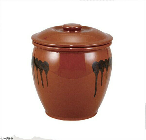 φ165×H195 約2.1kg 1.8L●陶器製なので、ぬか漬はもちろん、味噌、焼鳥のタレ等幅広く使用できます。