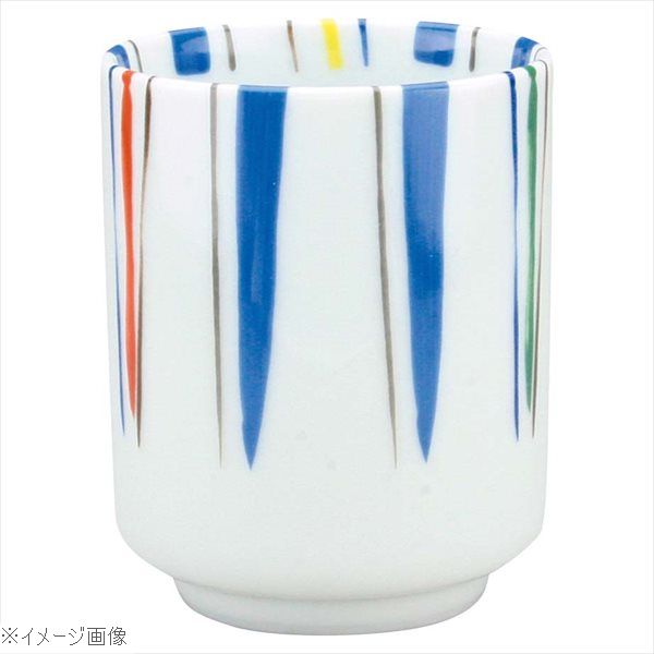 ●洗浄機でとれない色絵技法の商品外寸(mm)φ67×H83 180cc