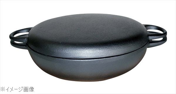 ●「煮る,焼く,炊く,蒸す,揚げる」5役の南部万能鍋内寸(mm)φ185 深さ：48 重量2.4kg 容量1L