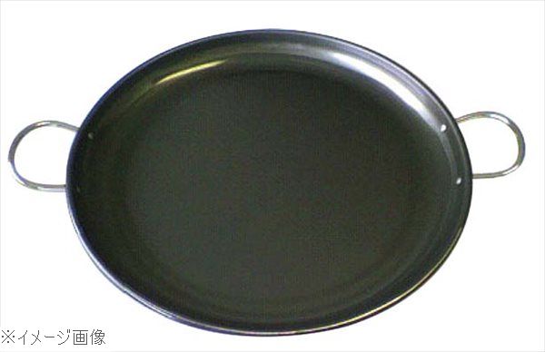 ●渕が滑らかで食材が取りやすい加工。外寸(mm)底径：φ340(取っ手含まず) 内寸(mm)φ400 深さ：39 重量2.3kg