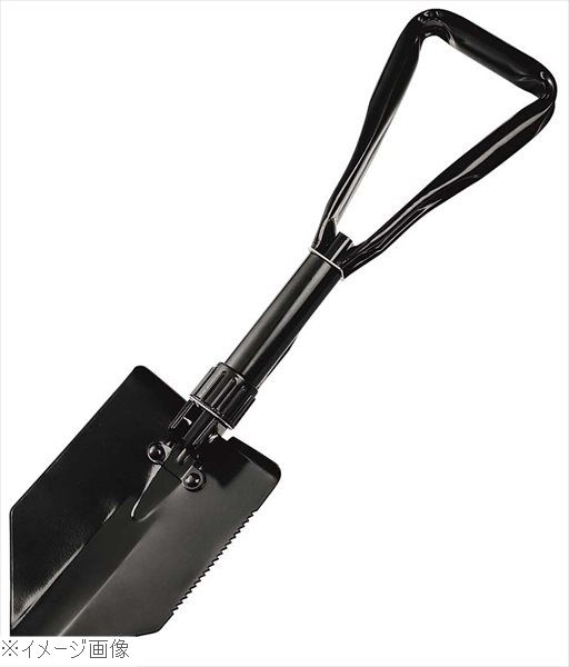 ●堅牢なスチール製の折りたたみスコップ外寸(mm)(使用時)約575×145×53 (折りたたみ時)約245×145×63 重量1100g