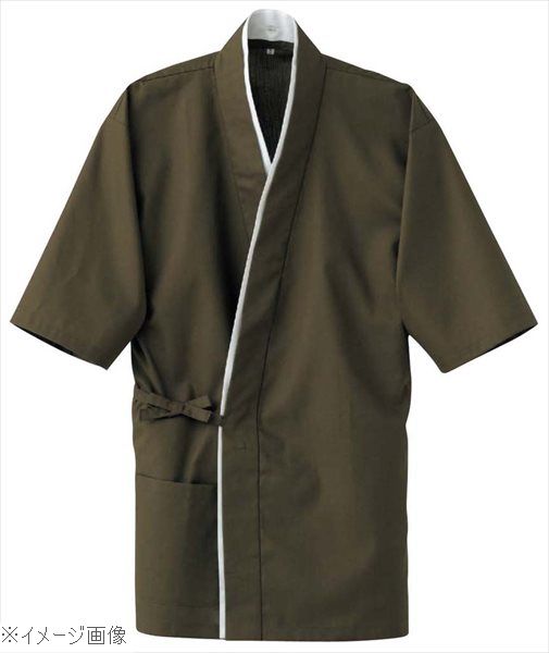 胸元にループ釦付きのため、着崩れしにくい。