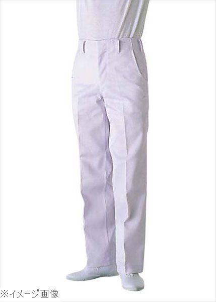 ●フロント,ボタン止め外寸(mm)ウエスト110×ヒップ132×股上35×股下73(cm)