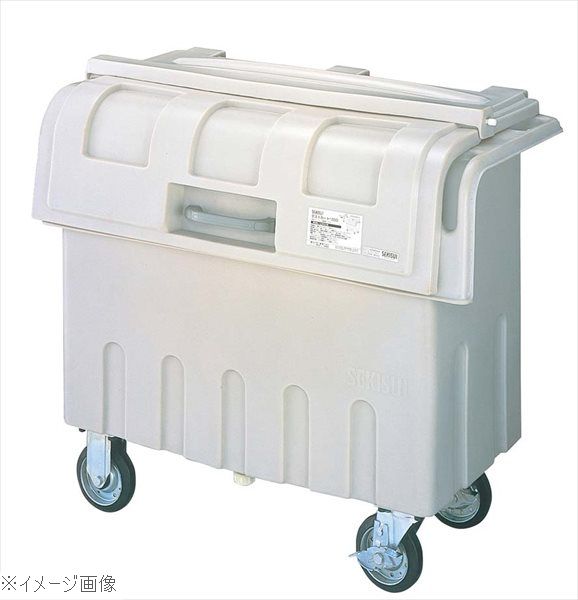 ●キャスター:固定×2,自在ストッパー付き×2●回収作業のしやすい低く広い開口部●開閉がラクな折れフタ方式●操作性の良い本体一体大型ハンドル●大口径キャスターで抜群の走行性能外寸(mm)1018×590×H943 キャスター：φ150 重量...