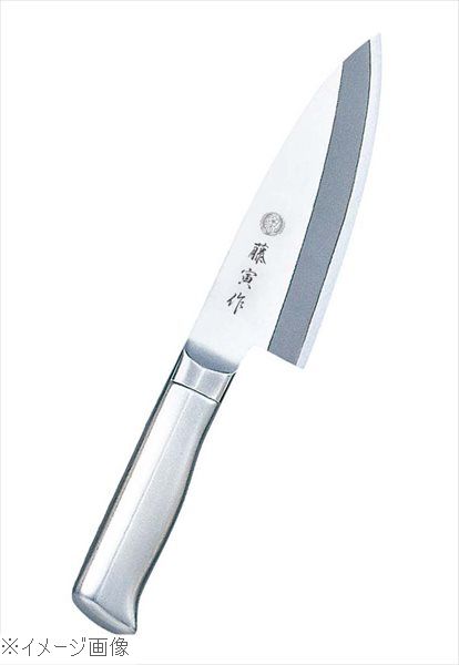 ●コバルト合金鋼をベースに、モリブデン,バナジウム、クロームを添加して耐摩耗性に優れ、プロ用に特に設計された庖丁です。●18-8ステンレスハンドルを使用。洗いやすく、バクテリアの侵入、繁殖を防止し、非常に衛生的です。また、熱湯消毒(180℃...