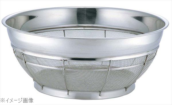 ●6.5メッシュ●フレーム部。スピニング加工でより強靱でより長期使用が可能になりました。外寸(mm)φ489×H206 内寸(mm)46cm 深さ：187