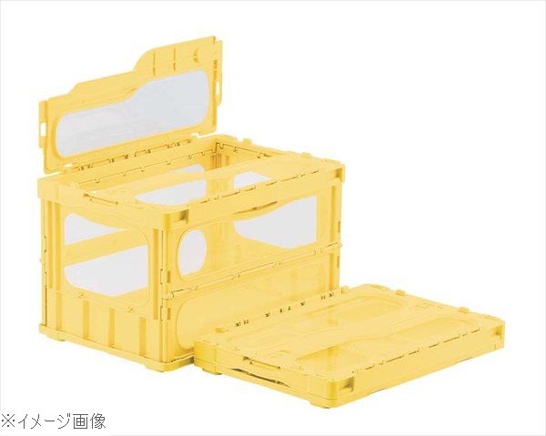 ●物流コストの削減や労務軽減に大きく貢献します。●空箱保管スペースの有効活用と輸送効率アップによるコストダウンを実現します。外寸(mm)530×366×H336(71) 内寸(mm)494×336×H31151.3L