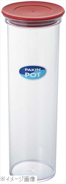 ●密閉性が有る為、乾物の保存に便利です。●出っ張りが大きく、つかみやすい形状の蓋です。●注：完全密閉ではありません。●容器を持ち上げる際は本体を持って持ち上げてください。外寸(mm)φ105 288 重量215g 容量1.45L