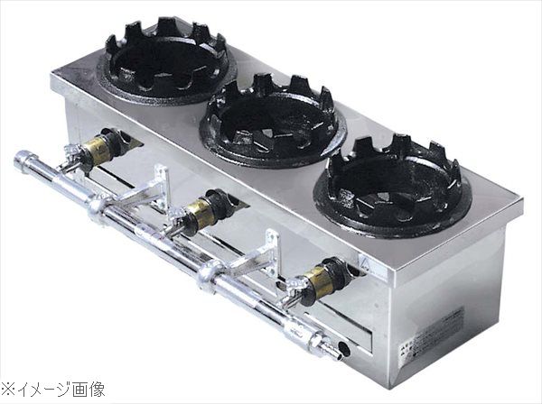 ●ハイスピード。効率バツグンの優れた特長。●本物の味をそこなわずにおいしく炊ける。●ガス接続口:φ9.5外寸(mm)580×200×H170