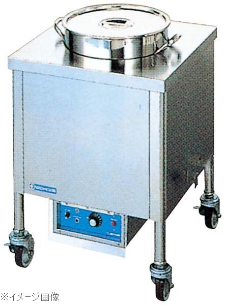 ●お湯を入れての湯煎,お湯を入れずに乾式保温でもOK●リード線2m●排水バルブ:25A×1外寸(mm)550×550×H800 ポット：φ350×H350 重量30kg 容量45L