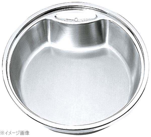 ●蓋に付いた水蒸気がフードパンの中の食材に落ちないように、蓋を開けると滴がフードパンの渕にまとめられ、穴からウォーターパンへ戻るように設計されています。内寸(mm)φ450×H759L