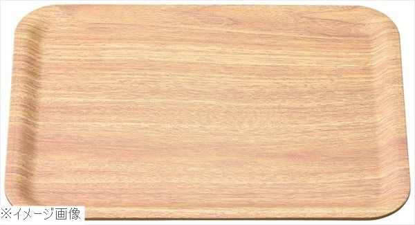 リアルな木目柄。洗浄機可外寸(mm)250 330 H14　内寸(mm)202280 重量370g