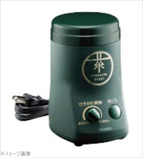 ●茶殻がでません。●定格時間：1.5分●最大調理量：10g(緑茶)●所要時間：こまかい/約70秒、あらい/約3秒●電源コード長：1.4m外寸(mm)98×115×H155 電源コード長：1.4m