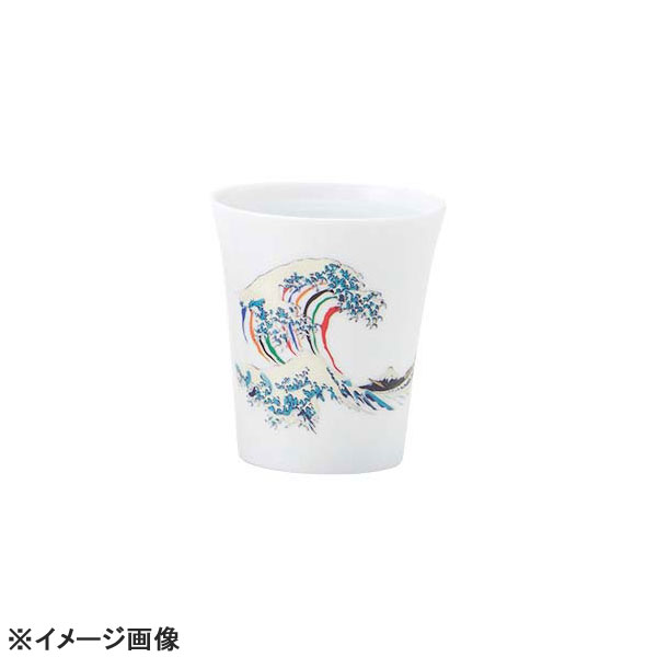 サイズ：φ65_H72 重量(g)：95 材質：陶磁器●暖かい飲み物を注ぐと絵が浮かび上がる不思議なカップです