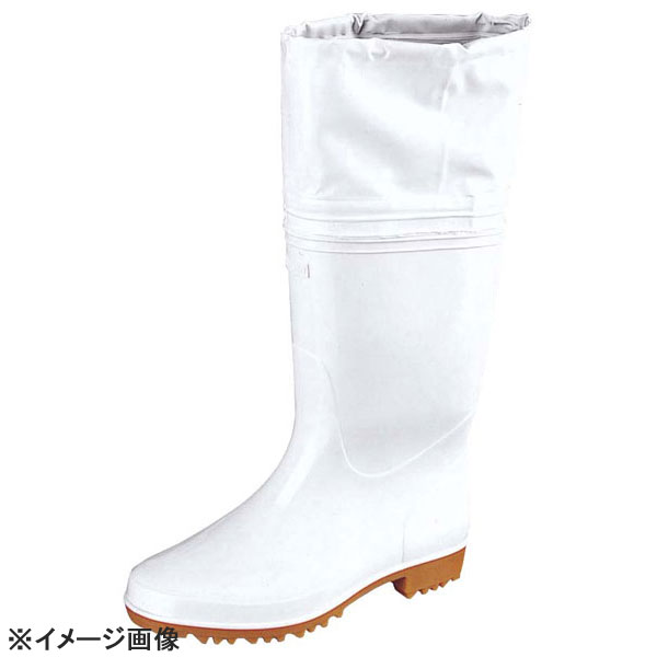 サイズ：410 重量(g)：715 材質：PVC●履口カバー付衛生長靴 ●耐油性 ●抗菌 ●国産品