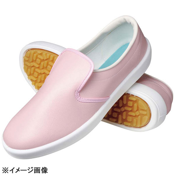 サイズ：95 重量(g)：530 材質：人工皮革(クラリーノ)●耐滑性に優れた厨房スニーカー ●耐油性 ●クッション性 ●抗菌 ●殺菌処理に強い ●国産品
