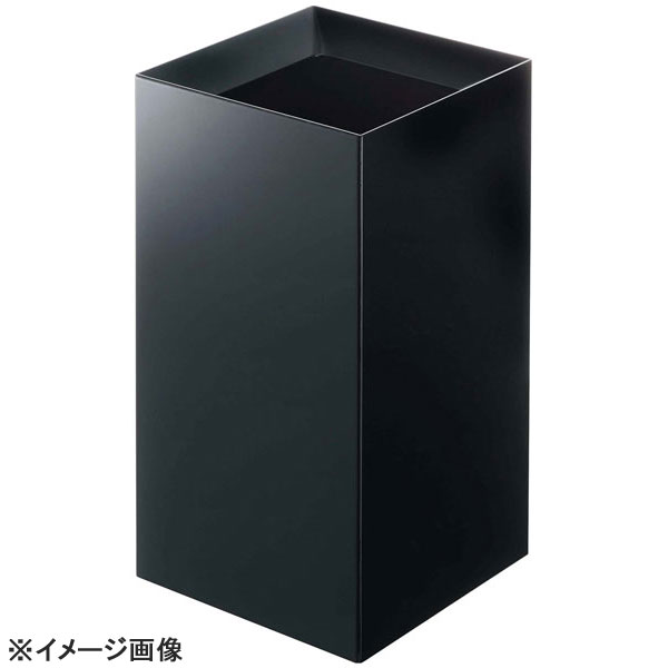 サイズ：180 180 330 重量(g)：1300 容量(L)：9 材質：本体・カバー:ABS樹脂 色：ブラック●袋を引っ掛けても見えないシンプルでスタイリッシュなデザインのゴミ箱。