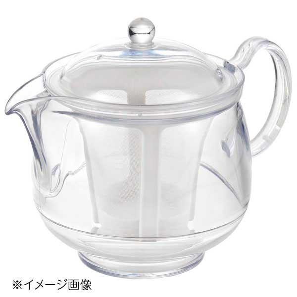 ●軽くて割れないプラスチック製ティーポット。網目の細かいポリエステルメッシュです。●材質：本体・フタ/飽和ポリエステル樹脂? ストレーナー/ポリエステル ストレーナー枠/ポリプロピレン ●耐熱温度：－20～110℃●型番：TW-3740●サ...