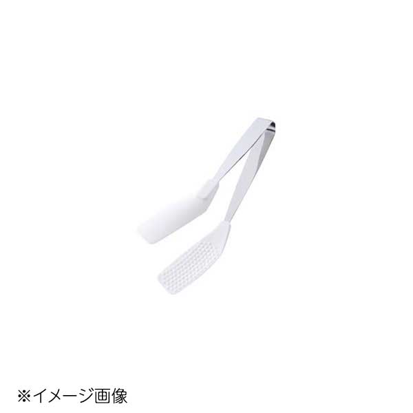 ●お寿司を崩さず、しっかり掴める衛生的なトング！●形を崩さず、隙間にスッと入るので、隣り合わせの料理も倒さずに取り分け可能です。●サンドウィッチやプチケーキの取り分けにも！●内側はエンボス加工で滑りにくいです。●材質：18-0ステンレススチ...