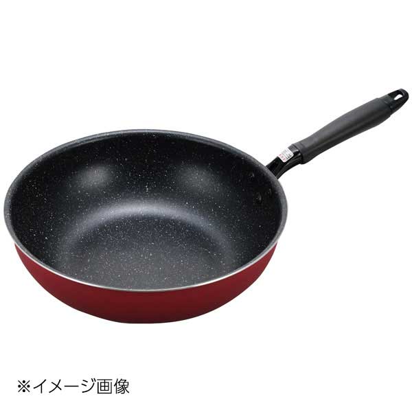 ●電磁調理器は勿論、あらゆる熱源に適合。●大きくても軽い！料理が楽にできる！●型番:4527●サイズ:30cm●外寸(mm):外径305●重さ:794g●材質:アルミニウム、フェノール樹脂、18-0ステンレス●表面加工:フッ素樹脂加工●対応...