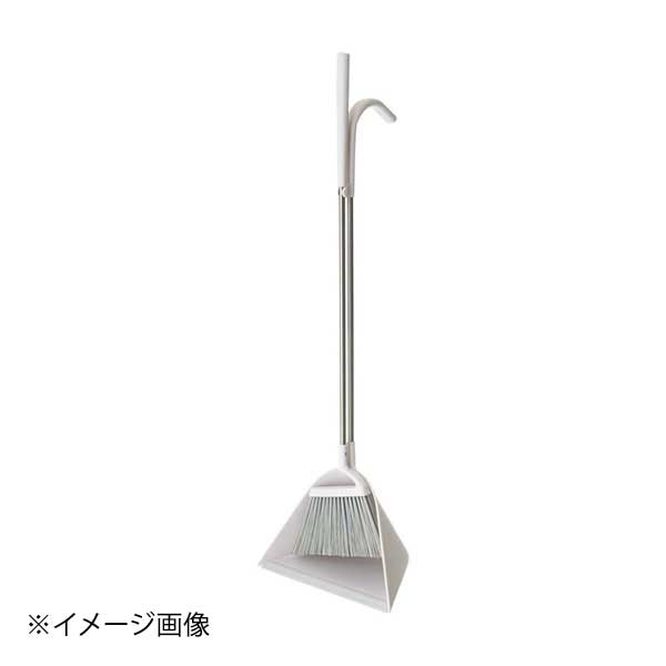 ●「掃く」という動作を美しく演出する、機能とデザイン性を兼ね備えたホーキ＆チリトリセットです。●シンプルなデザインは様々なシーンで置き場所を選びません。●外寸(mm)：292×182×H845●カラー：ホワイトグレー●材質：ホーキ：柄：ステ...