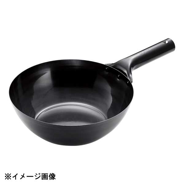 小サイズからの展開とIH対応でご家庭でも使いやすい。●サイズ　内径×深さ t=板厚：φ300×167mm t=1.6mm●材質：鉄　表面加工:本体・取っ手 シリコン焼付塗装●生産地：燕三条