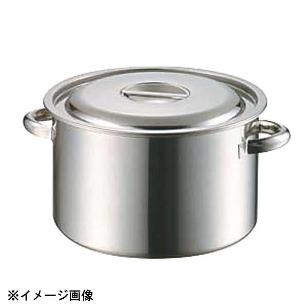 本体部分には溶接部分が無いので、水漏れの心配がなく耐久性に優れています。蓋は置き場にこまらない引掛け金具付き。取手が無いタイプです。●サイズ　深さ：340mm●材質：モリブデン鋼●生産地：燕三条