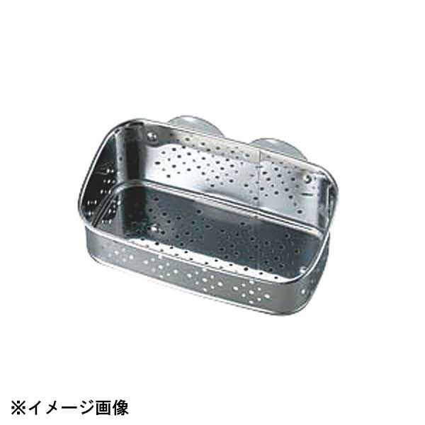 抗菌剤入りで衛生的。丈夫でお手入れが簡単なステンレス製。●サイズ　外寸幅×奥行×高さ：237×90×H73mm●材質：18-8ステンレス●生産地：燕三条