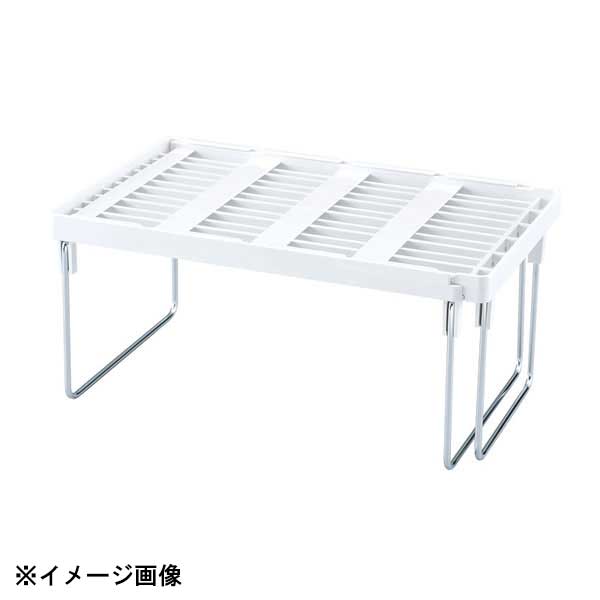 使用上の注意・荷重5kgまででご使用ください。・足を固定個所にしっかりとはめこんでください。・3段以上積み重ねて使用しないでください。・壊れやすい物は乗せないでください。・火の側に置かないでください。●サイズ　幅×奥行×高さ：395～725...