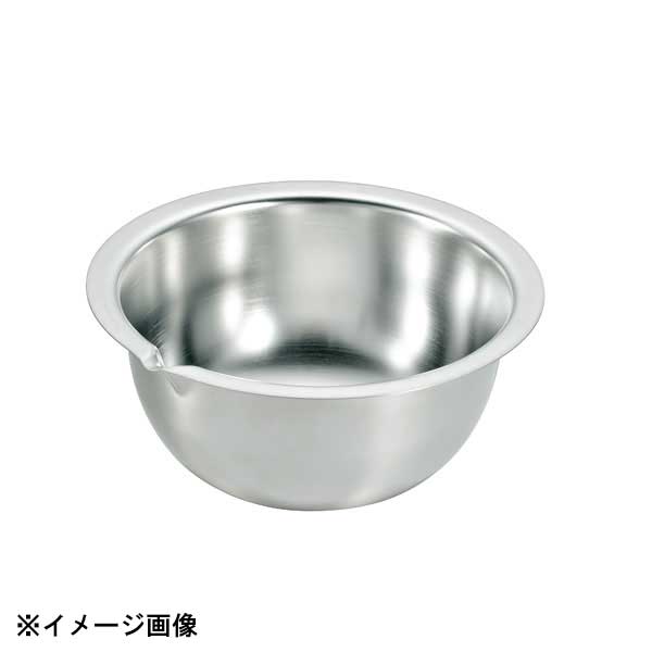 ●注ぎ口付フチだけでなく本体側にも注ぎ口ガイドがプレスされているため、注ぎが安定し液だれしにくい。●フラットエッジごみが溜まりにくく掴みやすい。側面注ぎ口のプレス加工●サイズ　外径×高さ（容量）：φ271×H125mm（4.7L）●材質：1...