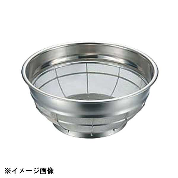 レストラン向け業務用商品。フレームはアルゴン溶接で一体化。線0.5×11メッシュ●サイズ　外径（内径）×外寸高さ：φ370(350)×H160mm●材質：18-8ステンレス●生産地：燕三条