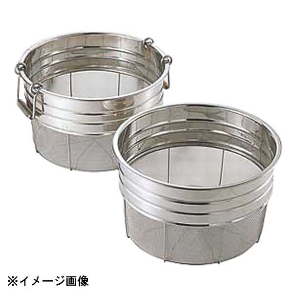 丈夫な18-8ステンレス製。変形しにくい形状。11メッシュ●サイズ　外径×深さ×リム巾：φ300×213×101mm●材質：18-8ステンレス●生産地：燕三条