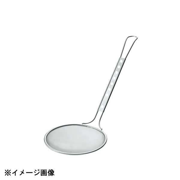 丈夫でお手入れが簡単な18-8ステンレス製細目40メッシュ荒目16メッシュ●サイズ　外径×柄長：φ120×230mm●材質：18-8ステンレス●生産地：燕三条