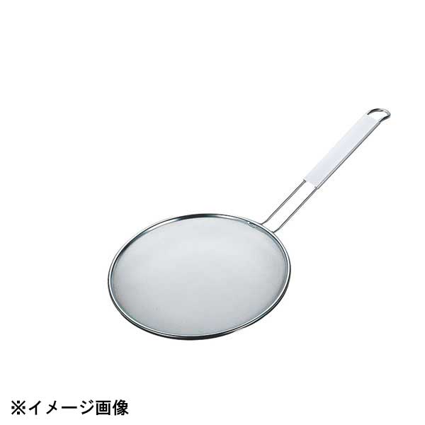 丈夫でお手入れが簡単なステンレス製。●サイズ　外径×柄長：φ240×245mm●材質：18-8ステンレス●生産地：燕三条