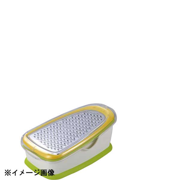 シリシリ・ふわとろプレート付き。それぞれ両面使える2Way。プレートだからシーンにあわせておろし方が選べて便利！●サイズ　外幅×奥行×高さ：128×225×H83mm●材質：刃部：ステンレス鋼　　　　本体：ポリプロピレン樹脂●生産地：中国